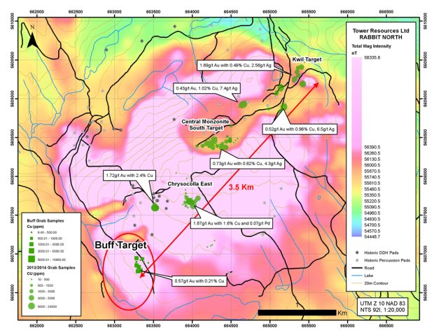Tower Resources Ltd. - MAPS & SECTIONS - map-sections