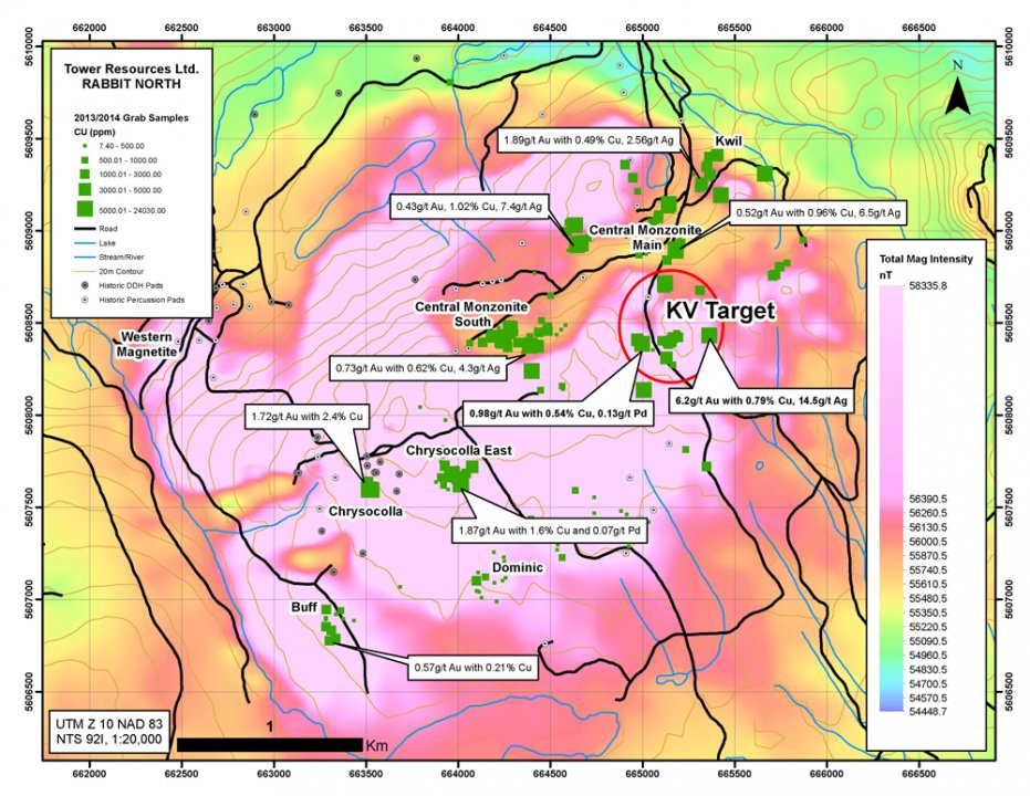 Tower Resources Ltd. - MAPS & SECTIONS - map-sections