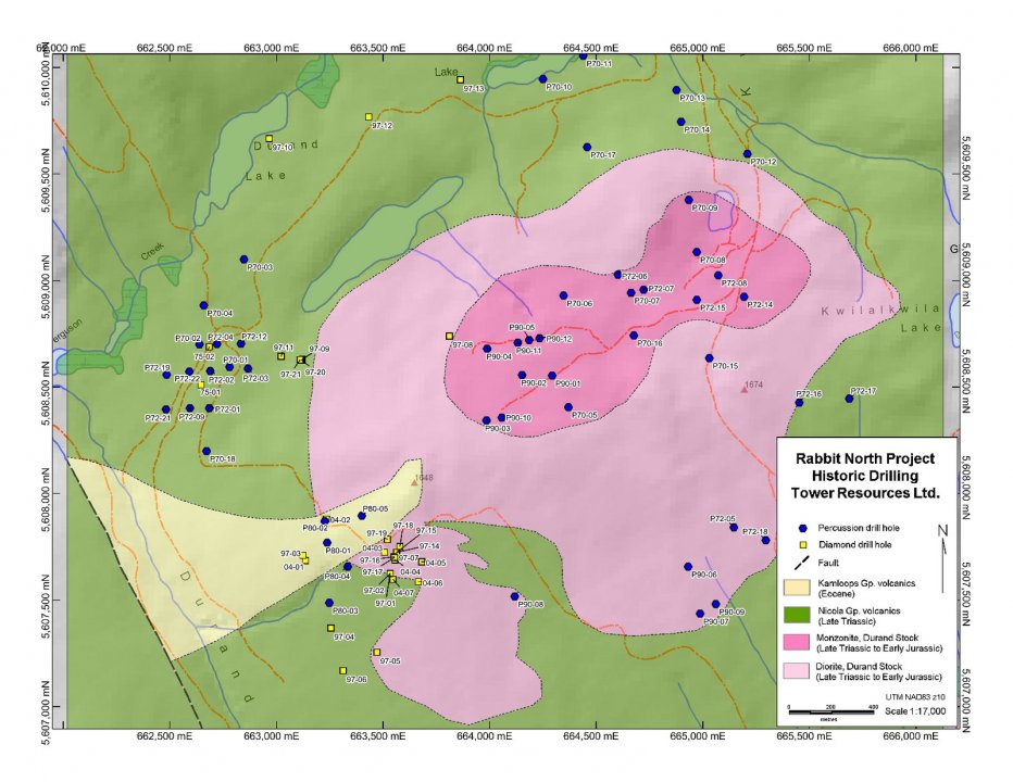 Tower Resources Ltd. - MAPS & SECTIONS - map-sections