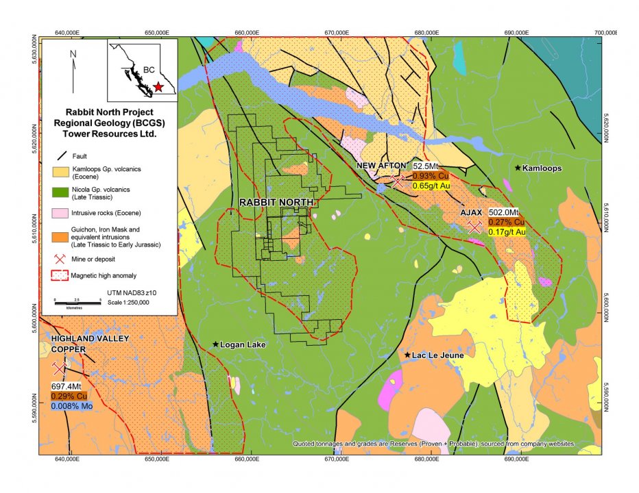 Tower Resources Ltd. - MAPS & SECTIONS - map-sections